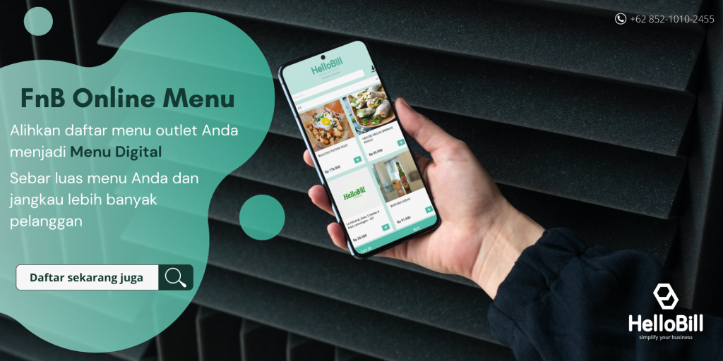 Web Ordering and Online Menu Hellobill - blog.hellobill.id